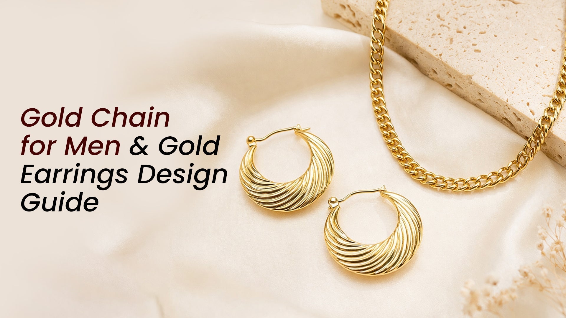 Gold Chain for Men & Gold Earrings Design Guide – Aanura Fashion